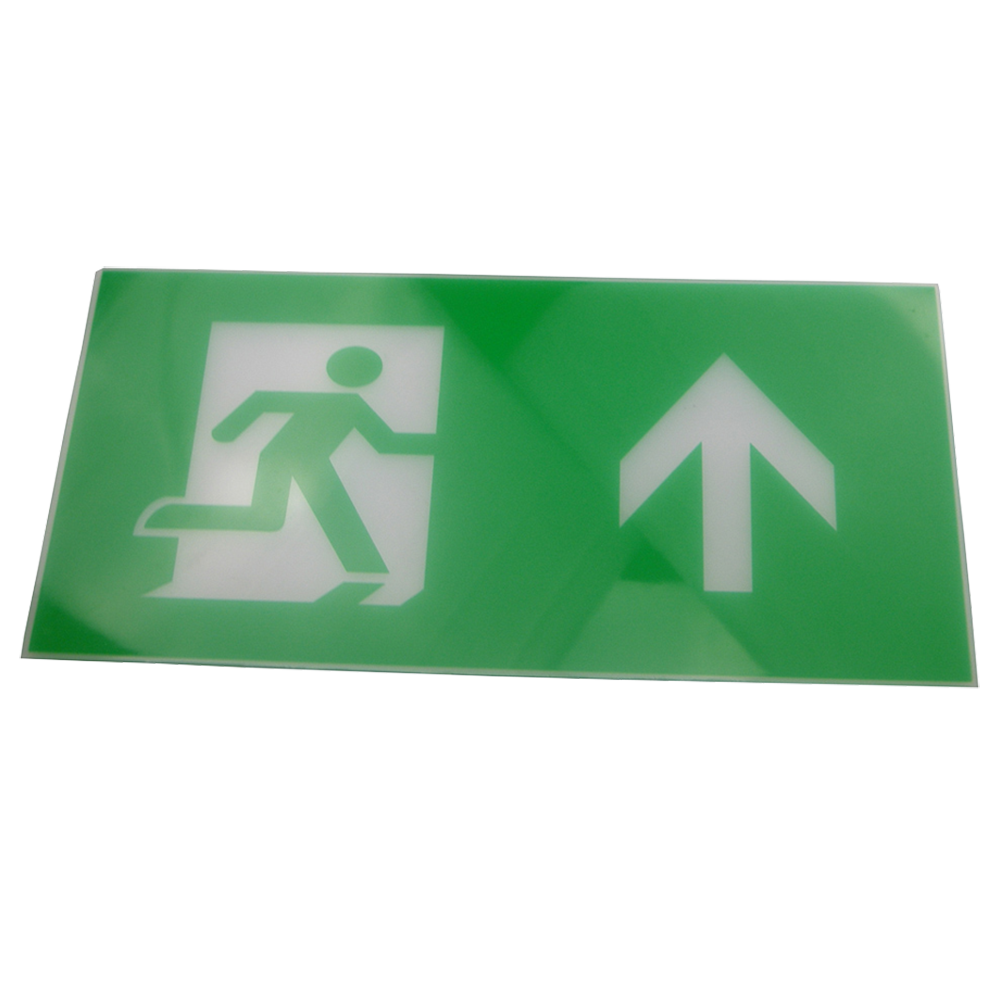 Red Arrow ELEB-U EBM Exit Legend - Arrow Up – Commercial Lighting by ...