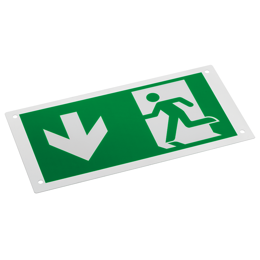 Red Arrow HTLED-D HT Exit Legend - Arrow Down – Commercial Lighting by ...