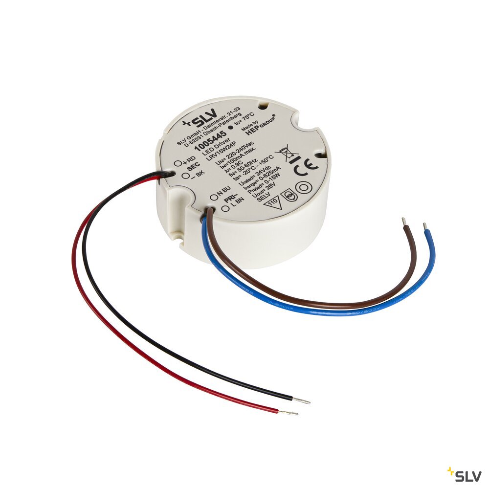 SLV LED Power supply, 15 W 24V 1005445 – Commercial Lighting by Right ...