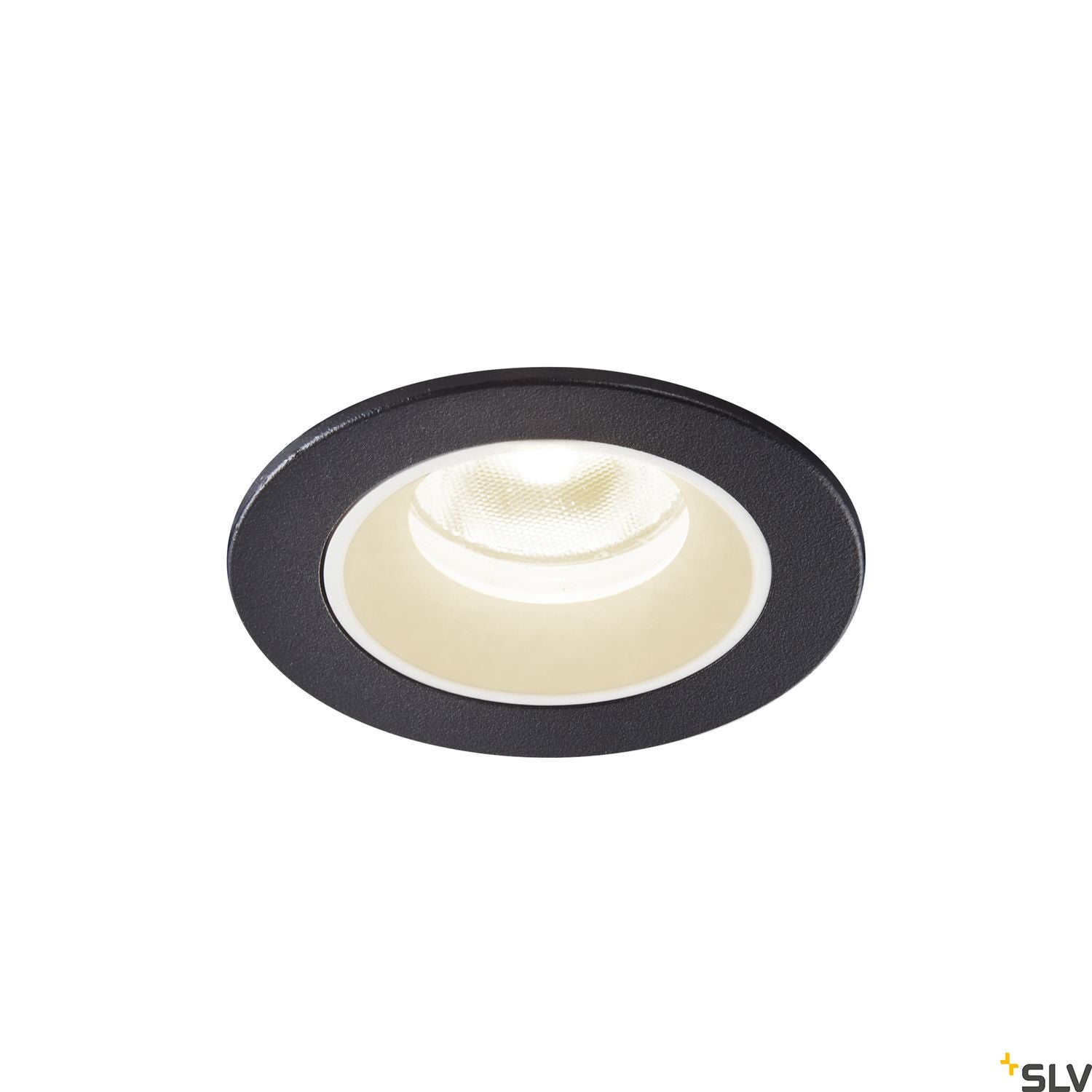SLV NUMINOS® XS, black / white recessed ceiling light, 4000K 20 ...
