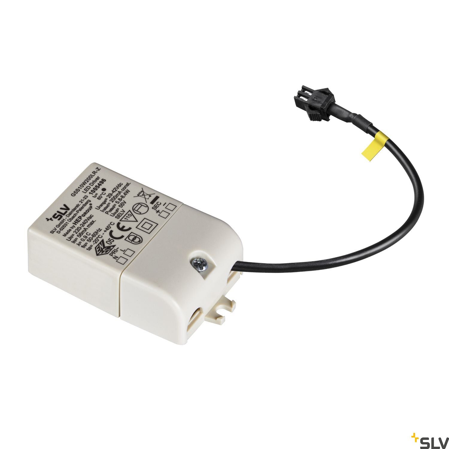 SLV LED Driver, 200mA 10W, Quick Connector 1005610 – Commercial ...